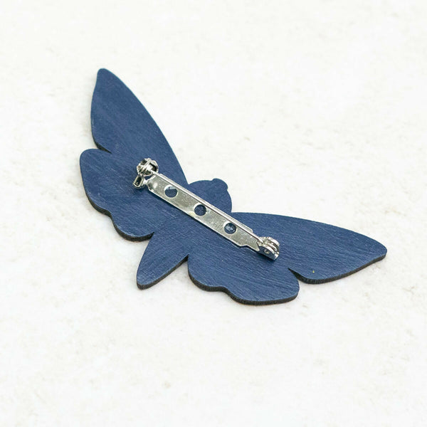 Death's Head Hawk Moth - Hand Painted Brooch | Greeting Cards and ...