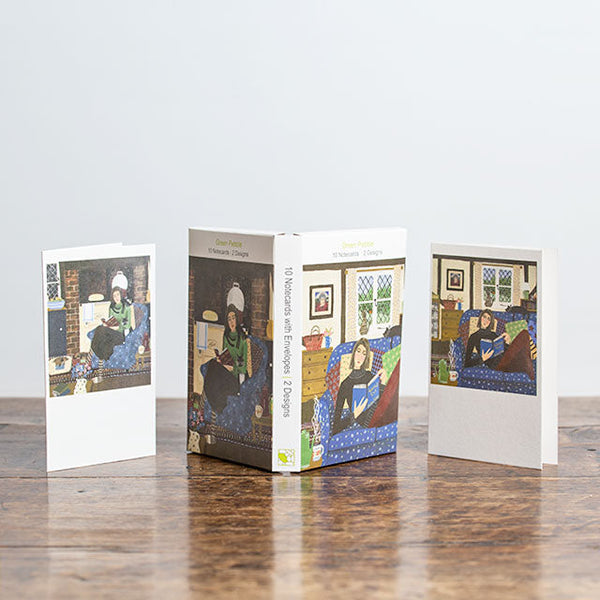 A Good Read + Time Well Spent - Boxed Set of 10 Note Cards