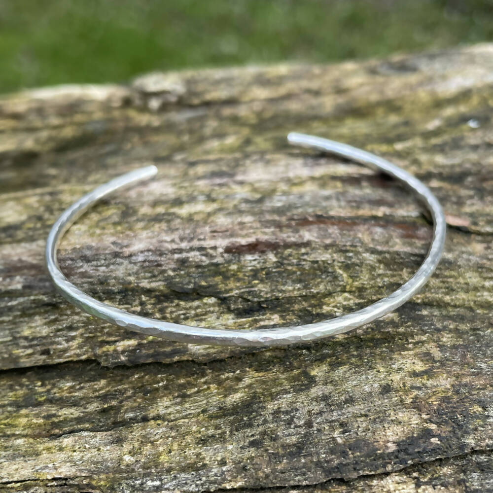 Sterling silver cuff bangle | Greeting Cards and Stationery