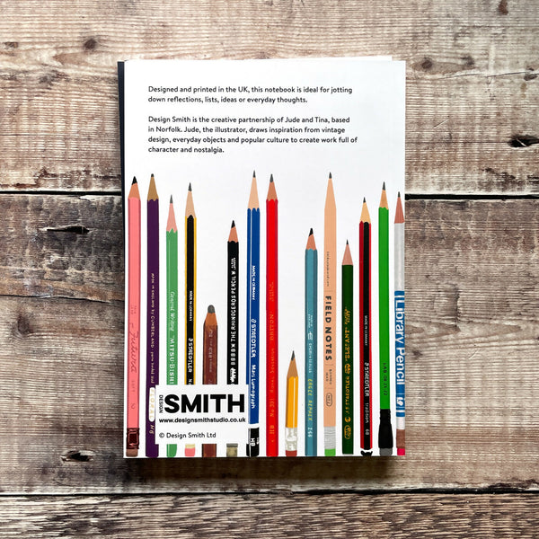 Pencils - A5 Premium Notebook | Greeting Cards and Stationery