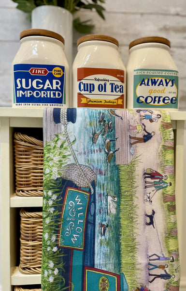 Canal Walk - Tea Towel | Greeting Cards and Stationery